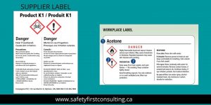 What Information Would You Find on a WHMIS Label? - Safety First ...